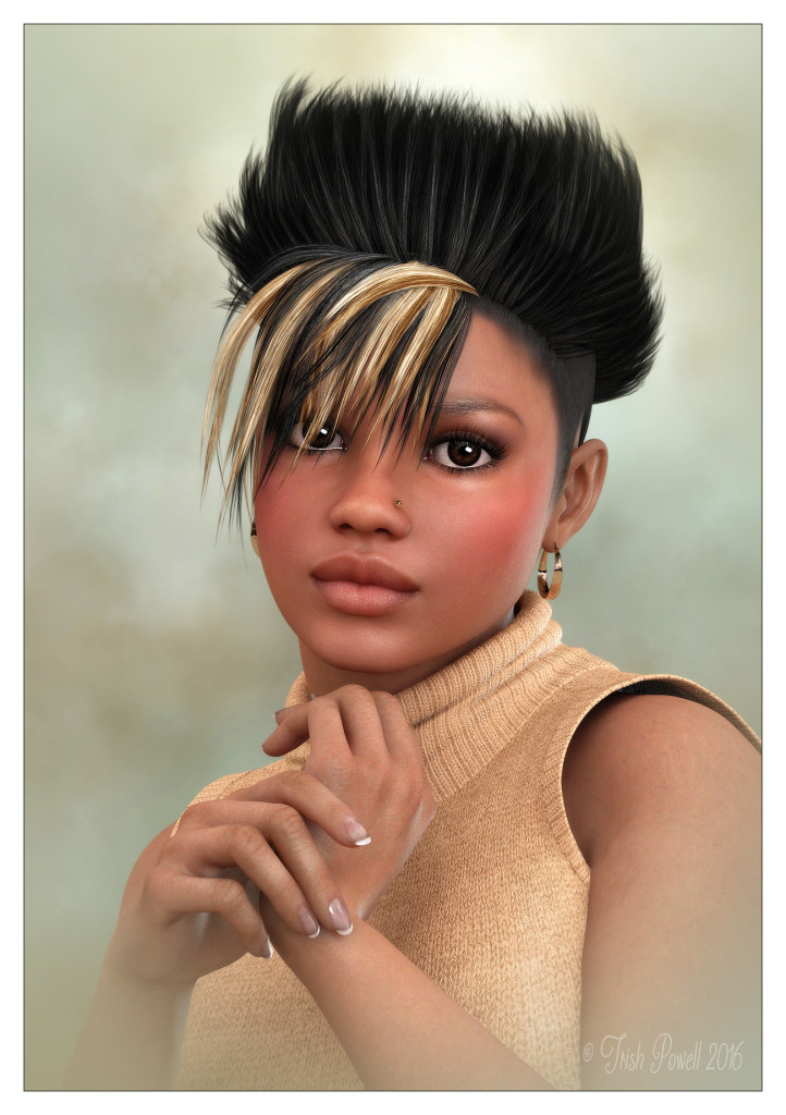 Portraits 37 – Poser Art Showcase – Design in Reflection